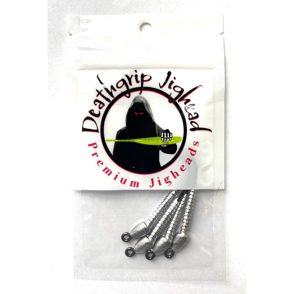 Deathgrip XL Jigheads, 4 per pack - Pure Flats LLC